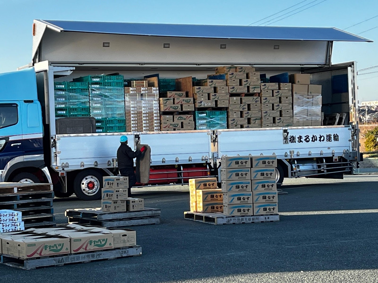 導入事例 青果物輸送を中継輸送で効率化 | KKE Logi Hub - 荷主のための物流情報サイト